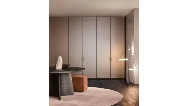 Poliform Senzafine Ocean wardrobe with hinged doors